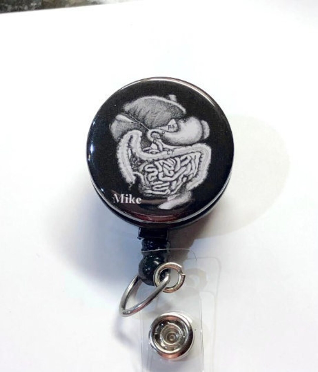 GI Badge Reel Retractable Lanyard Magnet Option Hospital Medical Lab ...
