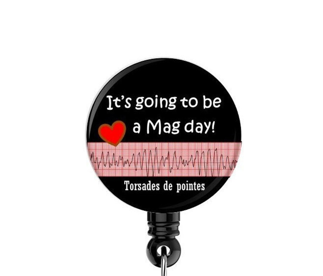 Cath lab torsades de Pointes grappige cardiologie badge reel EKG ...
