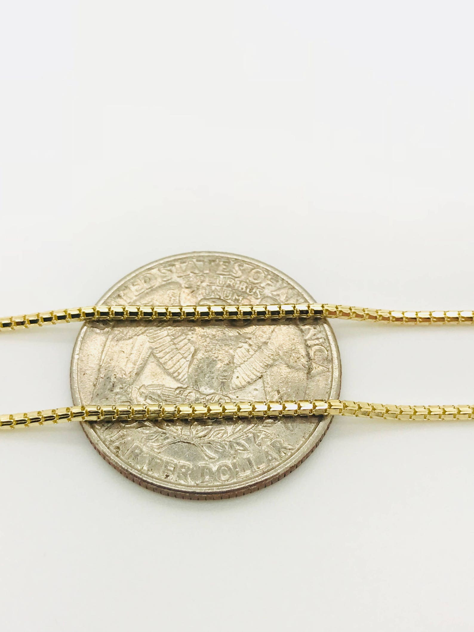 14K SOLID YELLOW GOLD Ice Chain / Necklace Men's / - Etsy