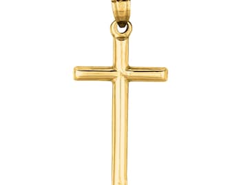 Shiny Gold Cross - Etsy