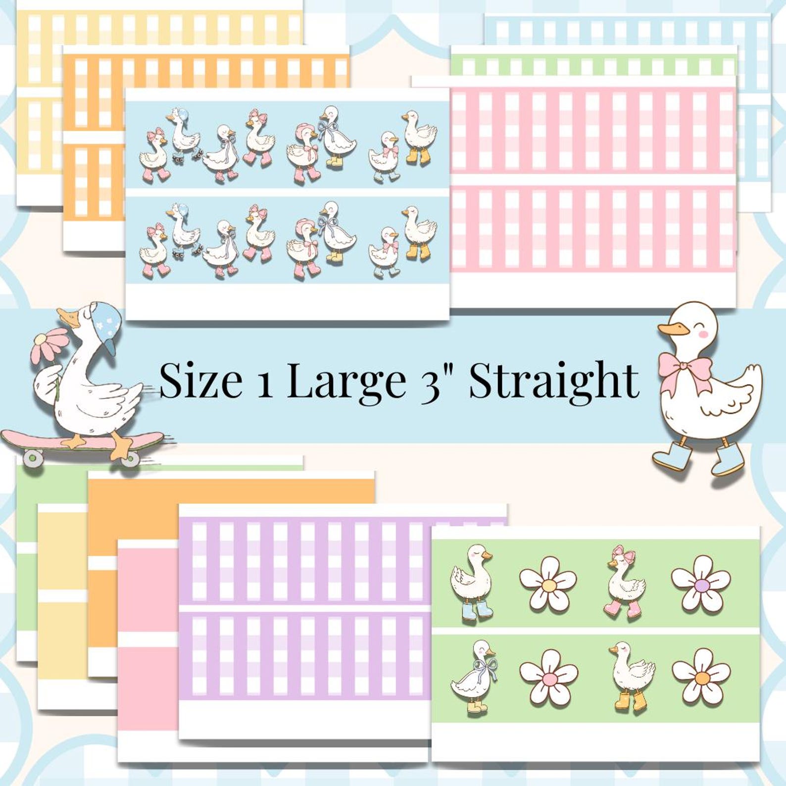 Bulletin Board Borders Printable Silly Goose Theme Classroom Decor ...