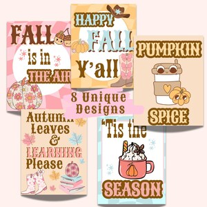 Classroom Posters Fall Printable Western Classroom Decor Fall Posters ...