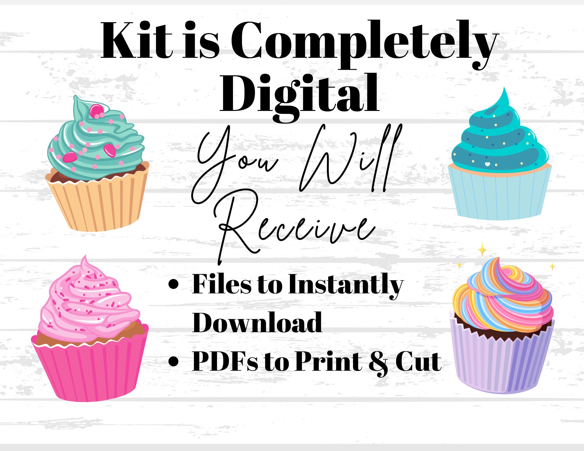 Kindness Cupcake Bulletin Board Kit Classroom Writing Activity ...