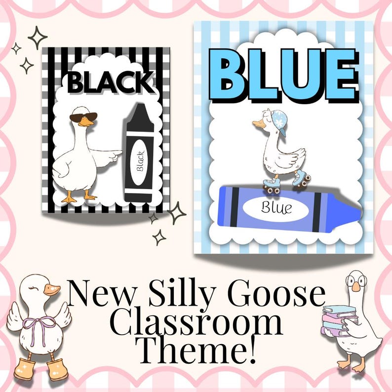 Color Posters Printable Classroom Color Posters for Preschool or ...