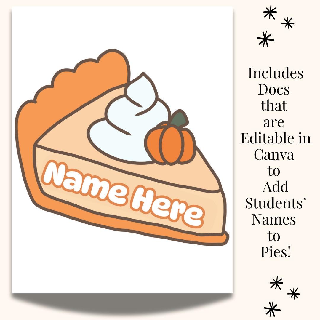 Thanksgiving Classroom Door Decor Kit Printable Fall Classroom Door ...