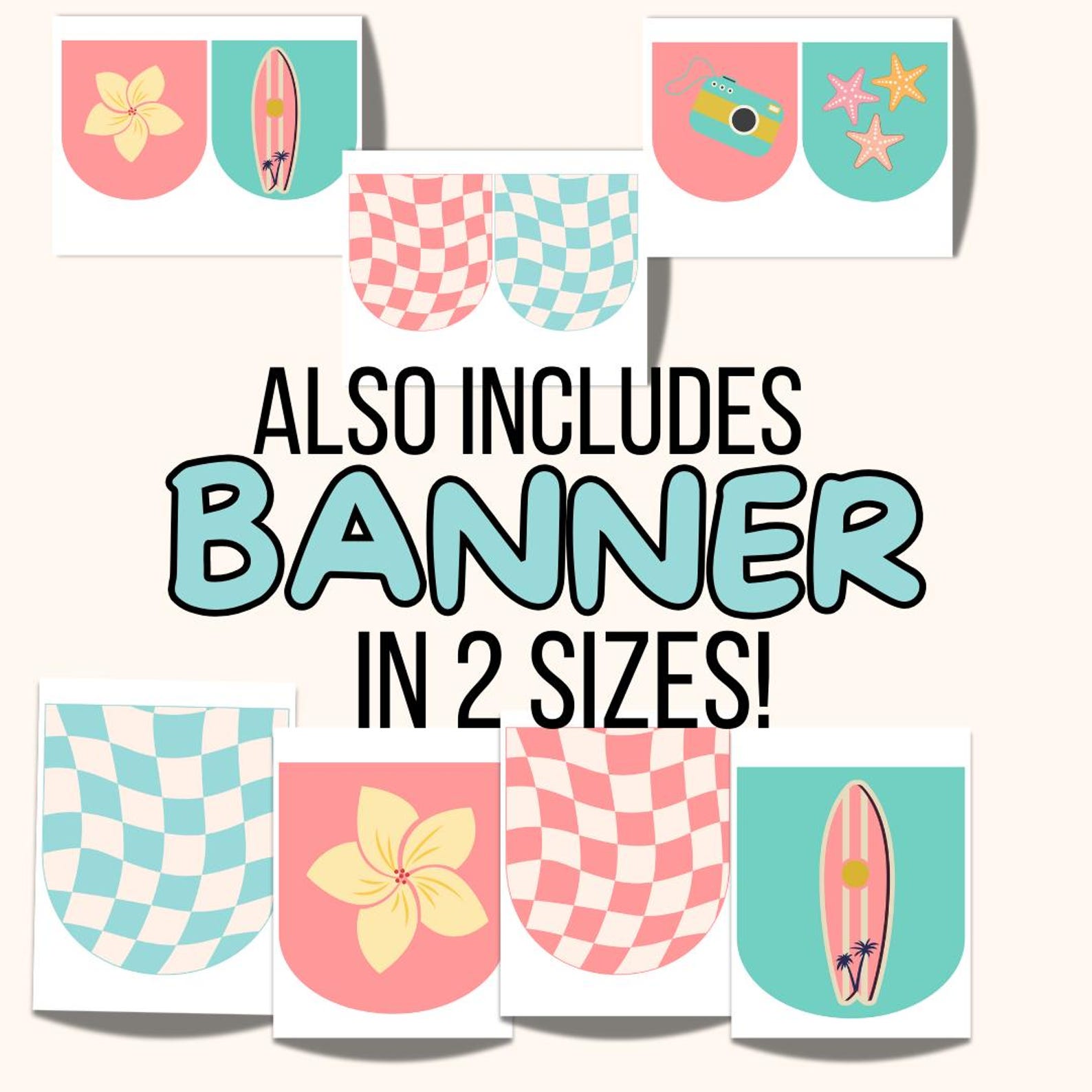 Summer Classroom Door Decor Kit Printable End of School Year Classroom ...