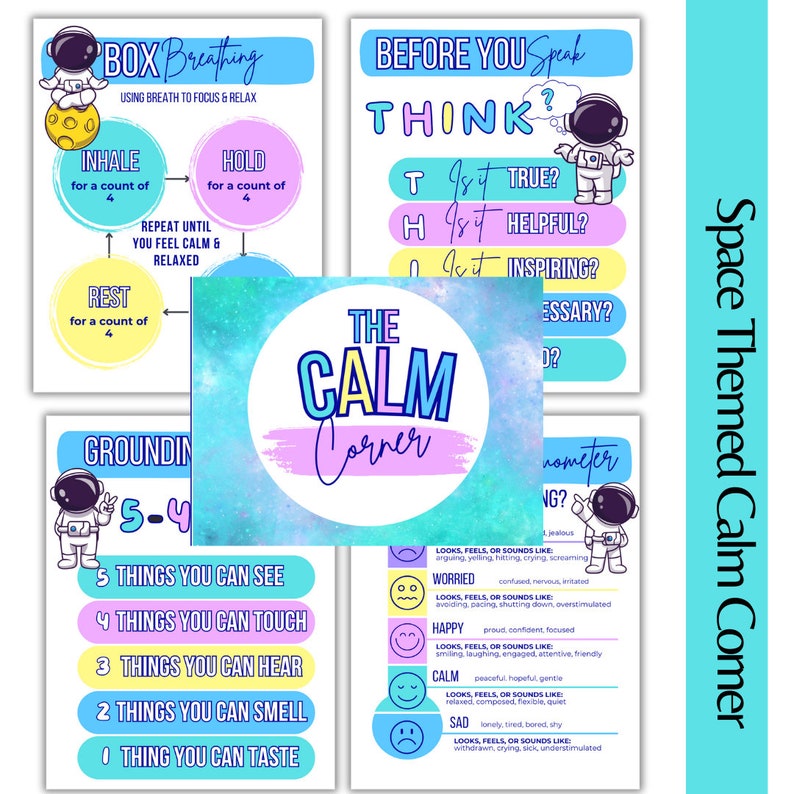 Outer Space Classroom Bundle Elementary Galaxy Classroom Theme ...