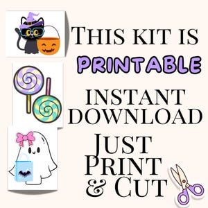 Halloween Classroom Door Decor Kit: Trick or Treat Printable - Etsy