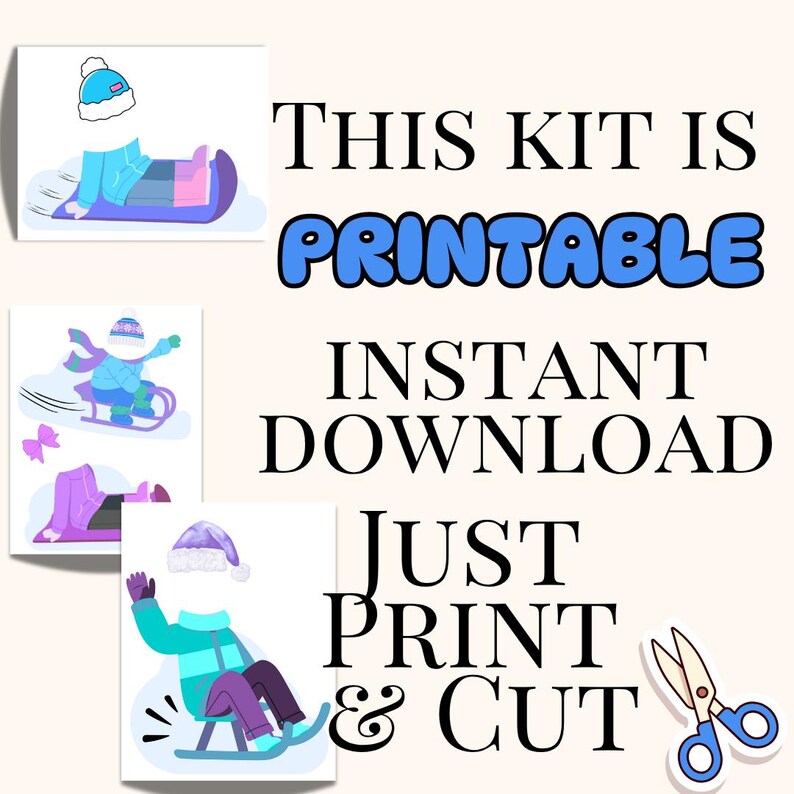 Christmas Classroom Door Decor Kit Printable Winter Bulletin Board ...