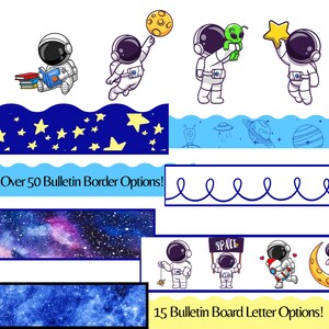 Outer Space Classroom Bundle Elementary Galaxy Classroom Theme ...