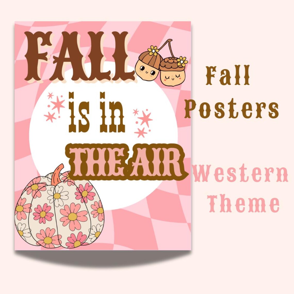 Classroom Posters Fall Printable Western Classroom Decor Fall Posters ...