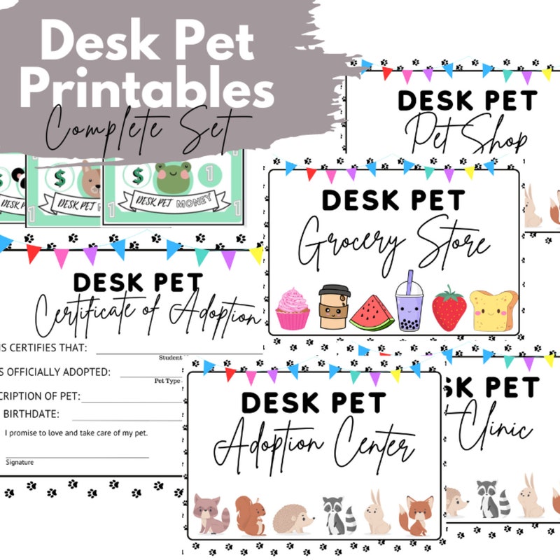 Desk Pets - Etsy