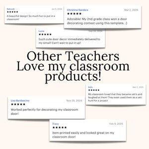 Back to School Student Gift From Teacher Classroom Printable ...