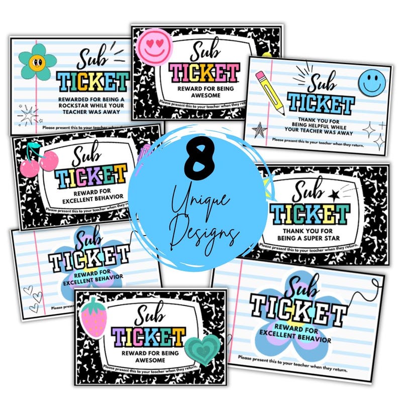 Classroom Rewards Classroom Incentive Substitute Teacher Student Reward ...
