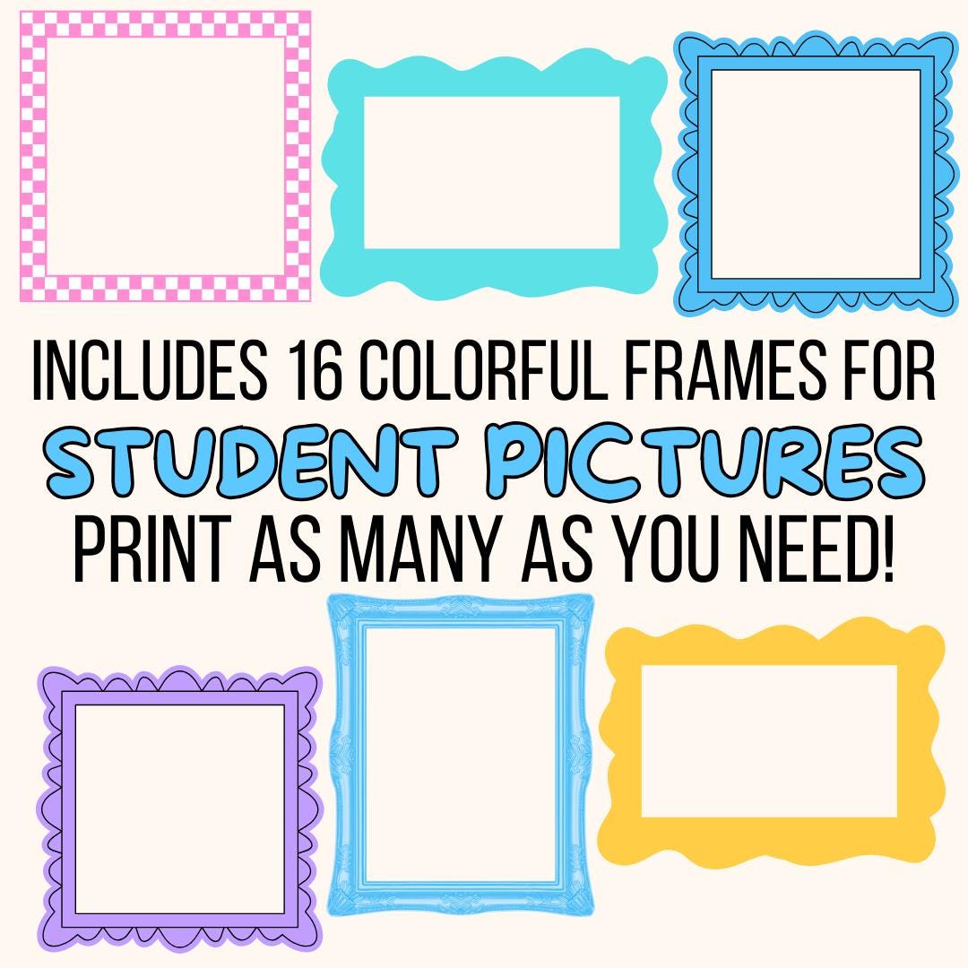 Our Class Family Classroom Door Decor Kit: Printable Back to School ...