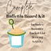 Summer Bulletin Board Kit Summer Bucket List Printable Bulletin Board ...