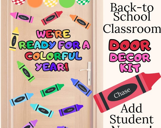 Teachers School Classroom Door Decoration/look Who’s Blooming/ Spring ...