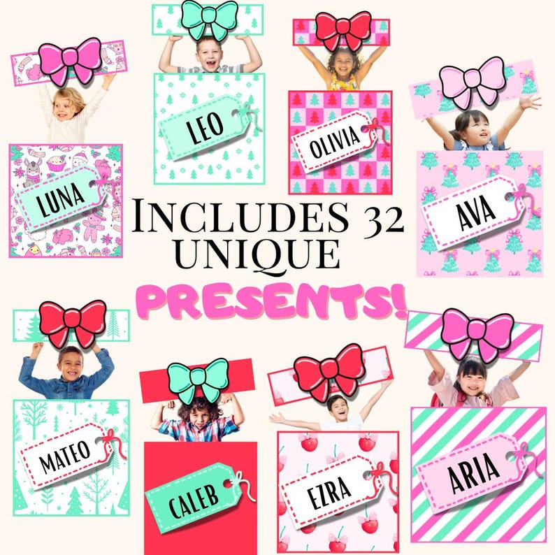 Christmas Classroom Door Decor Kit Positive Holiday Classroom Door ...