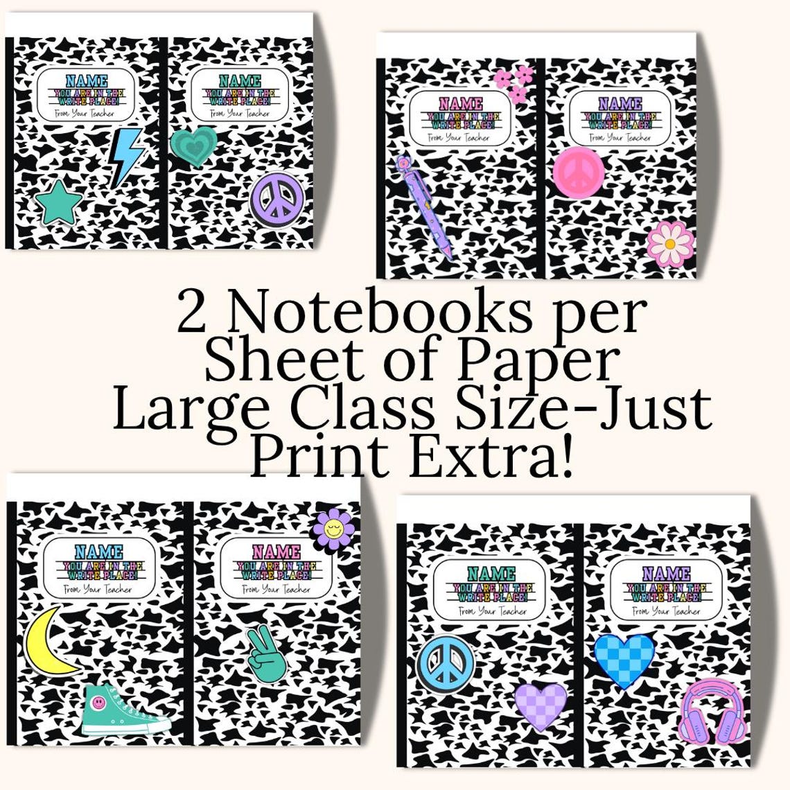 Back to School Student Gift From Teacher Classroom Printable ...