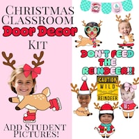 Christmas Bulletin Board Kit: Holiday Classroom Decor, + Christmas ...