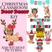 Reindeer Christmas Classroom Door Decor Kit Printable Christmas ...
