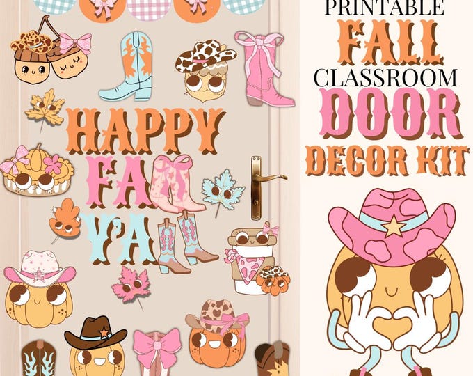 Teachers School Classroom Door Decoration/we Are Nuts About Fall ...