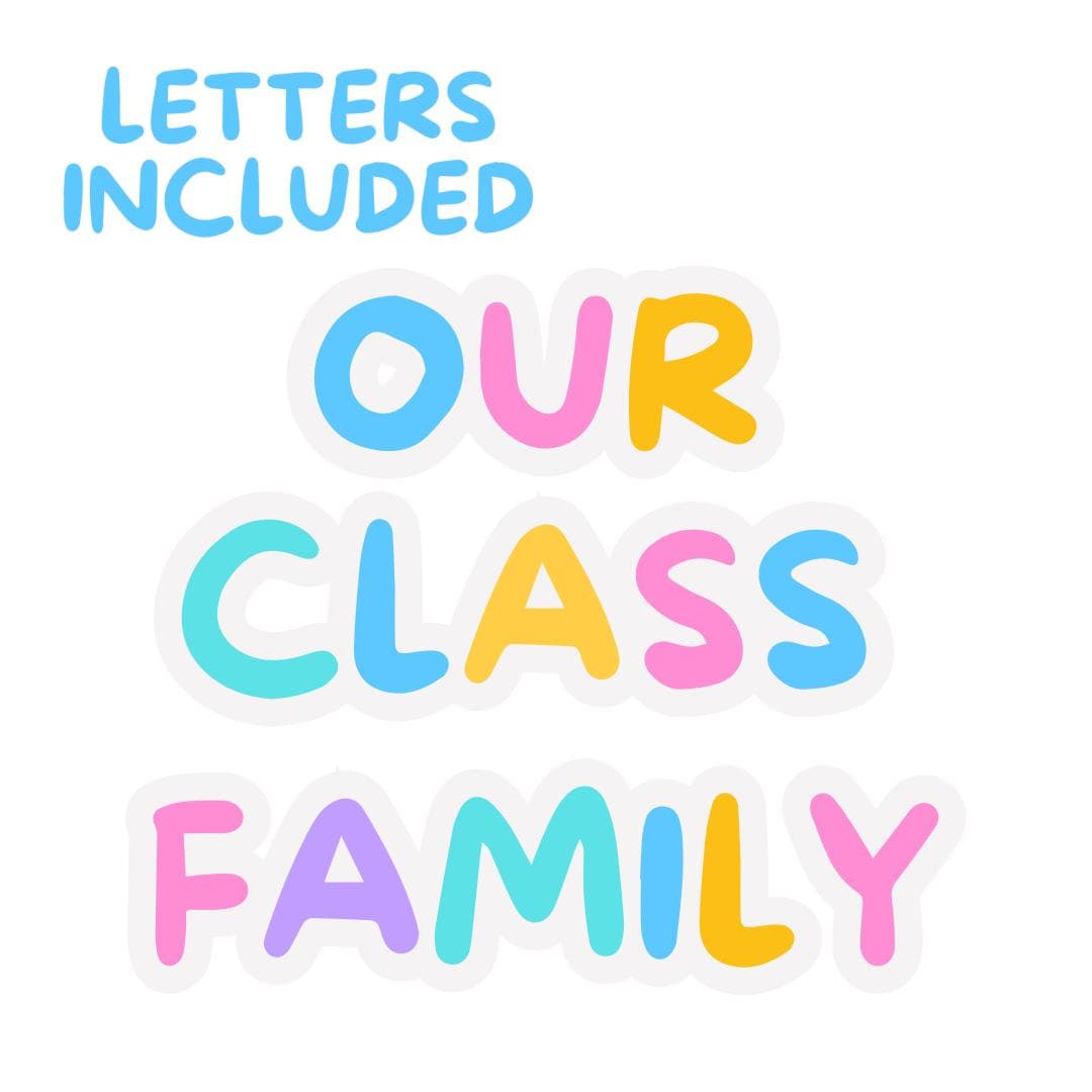 Our Class Family Classroom Door Decor Kit: Printable Back to School ...