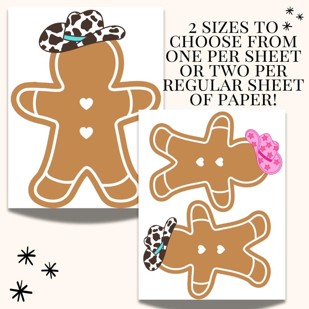 Christmas Classroom Door Decor Kit Cute Gingerbread Men Classroom Door ...