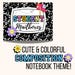 Classroom Mailbox Labels & Tabs: Composition Notebook Theme (printable ...