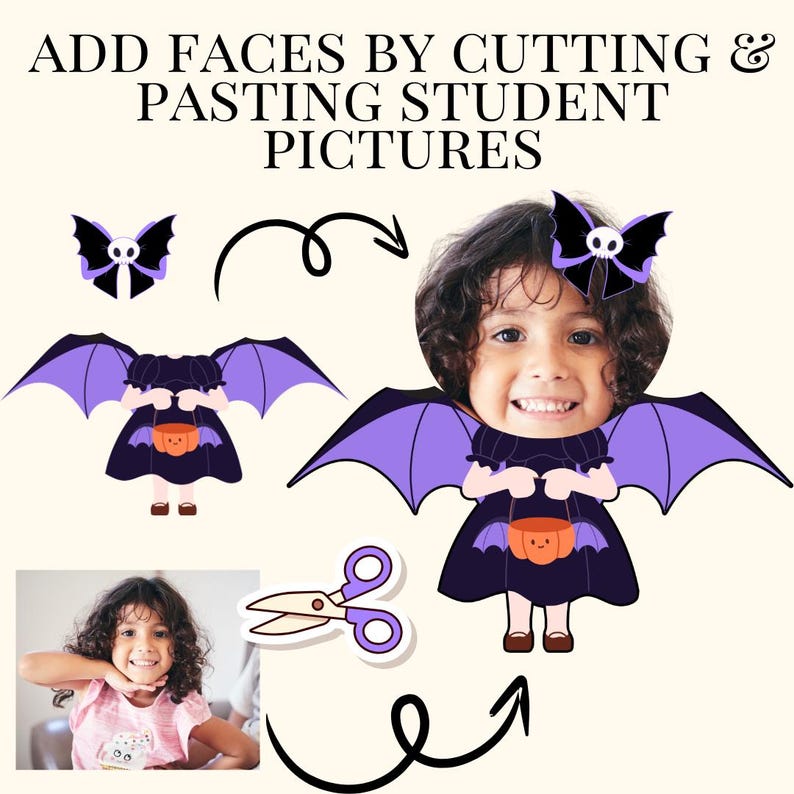 Monster Halloween Classroom Door Decor Kit Printable (PDF) - Etsy