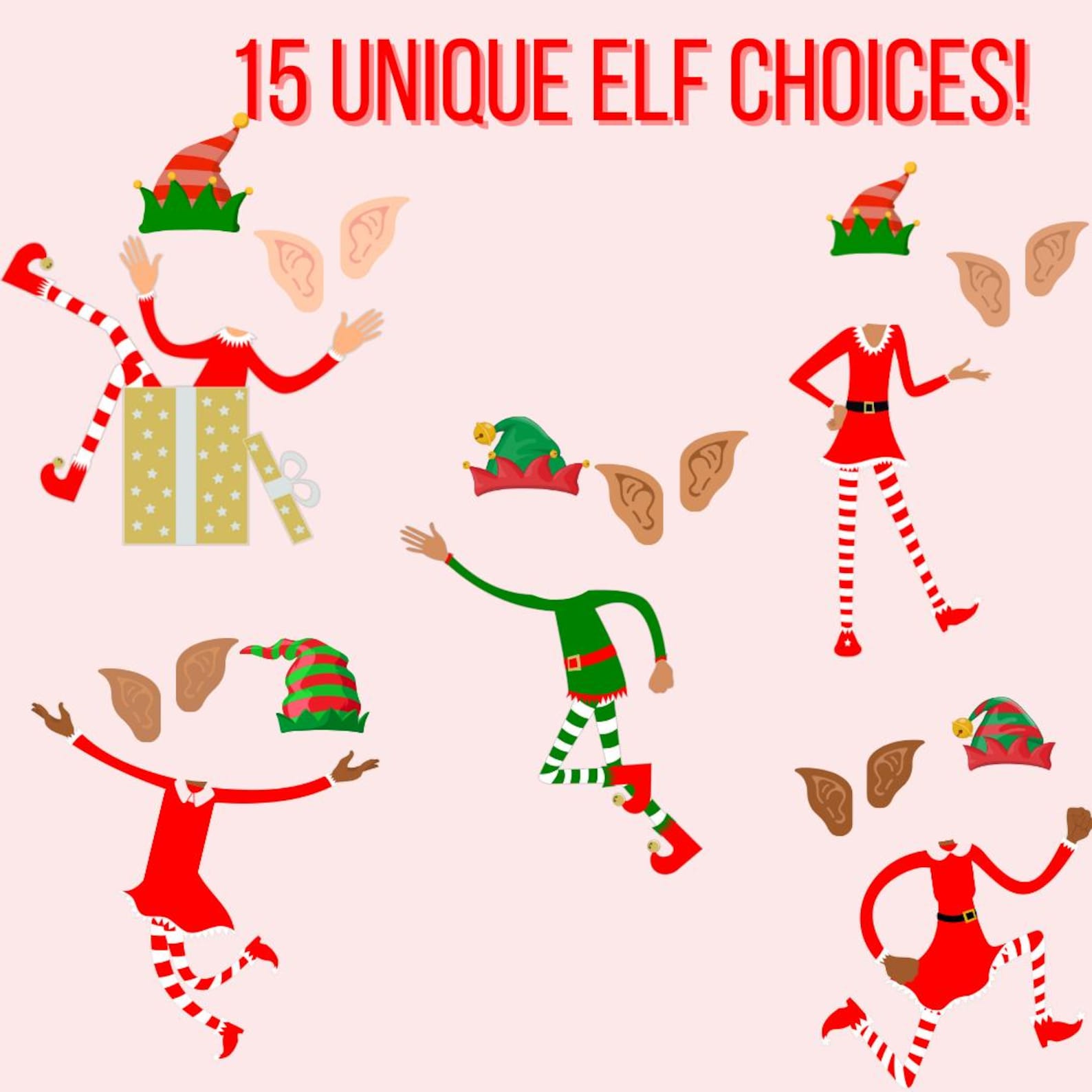 Christmas Classroom Door Decor Kit Printable Christmas Classroom Elves ...