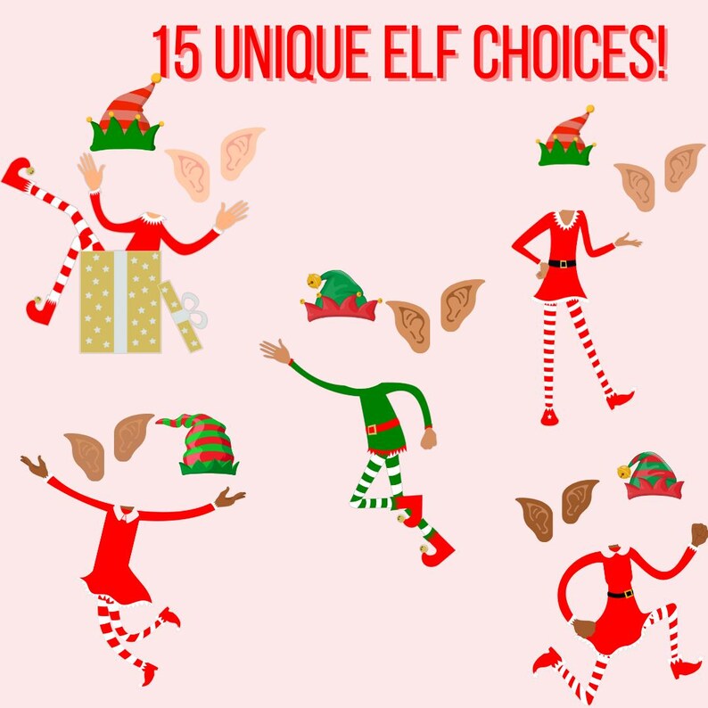 Christmas Classroom Door Decor Kit Printable Christmas Classroom Elves ...