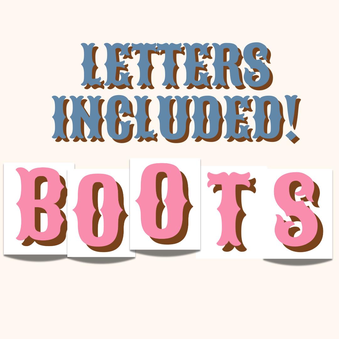 Retro Cowgirl Classroom Door Decor Kit: Western Theme Printable - Etsy