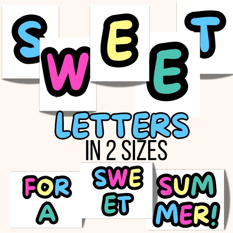 Summer Classroom Door Decor Kit Printable End of Year Classroom Decor ...