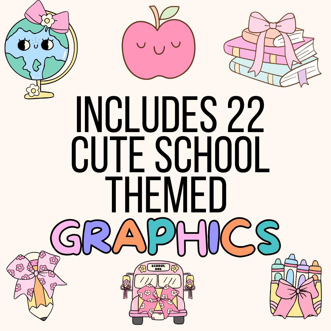 Back to School Classroom Door Decor Kit Printable Welcome Classroom ...