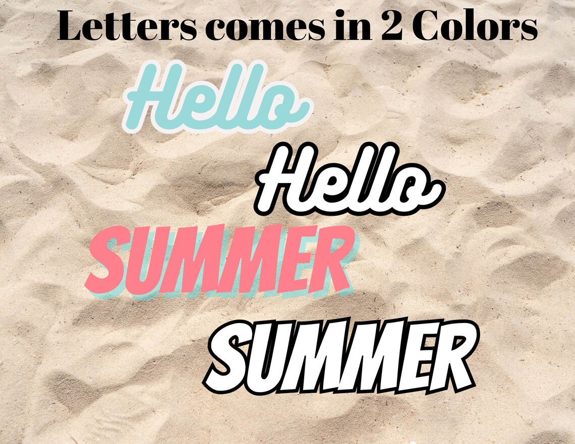 Summer Bulletin Board Kit Classroom Printable Bulletin Board Summer ...