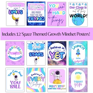 Outer Space Classroom Bundle Elementary Galaxy Classroom Theme ...