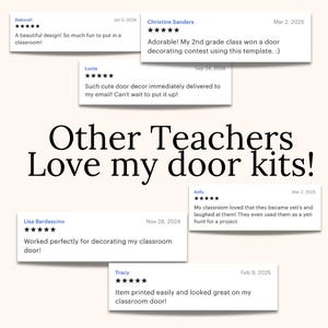 Back to School Classroom Door Decor Kit: Composition Notebook Theme ...