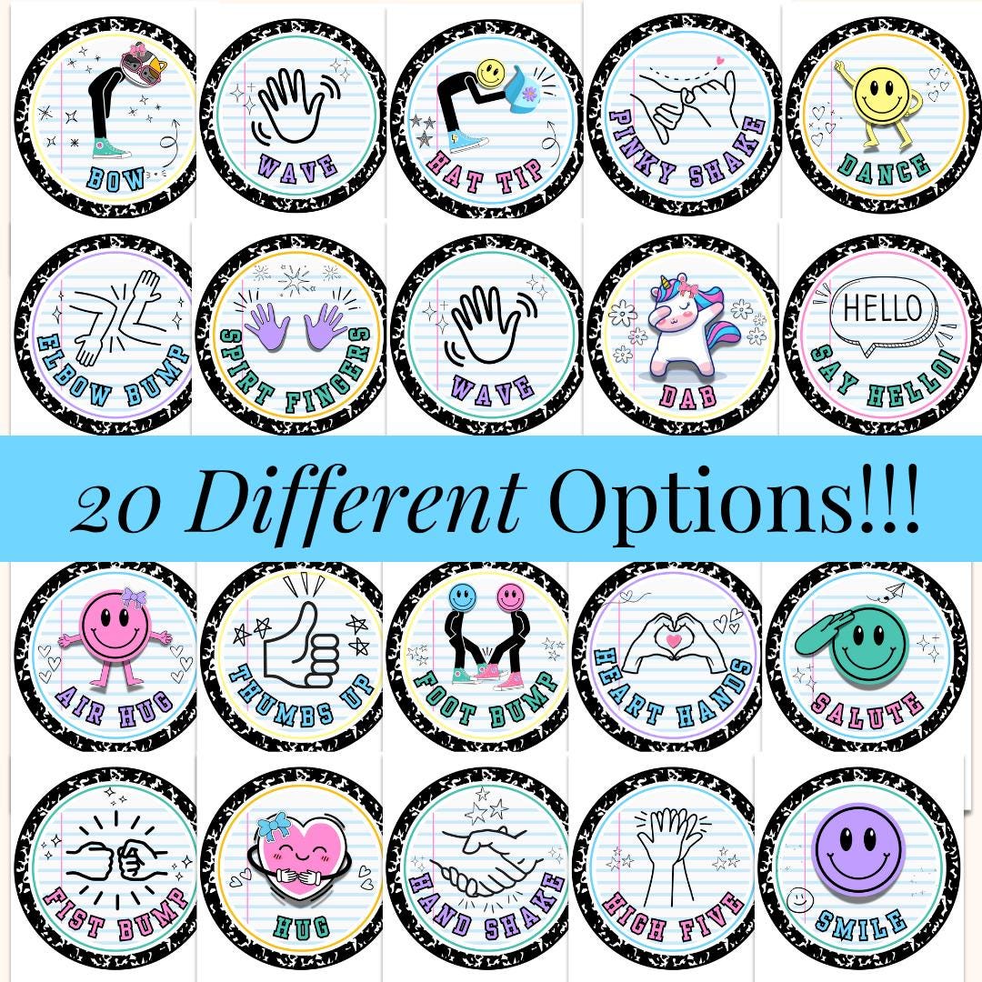 Classroom Morning Greetings Poster Set: Editable, Printable (digital ...