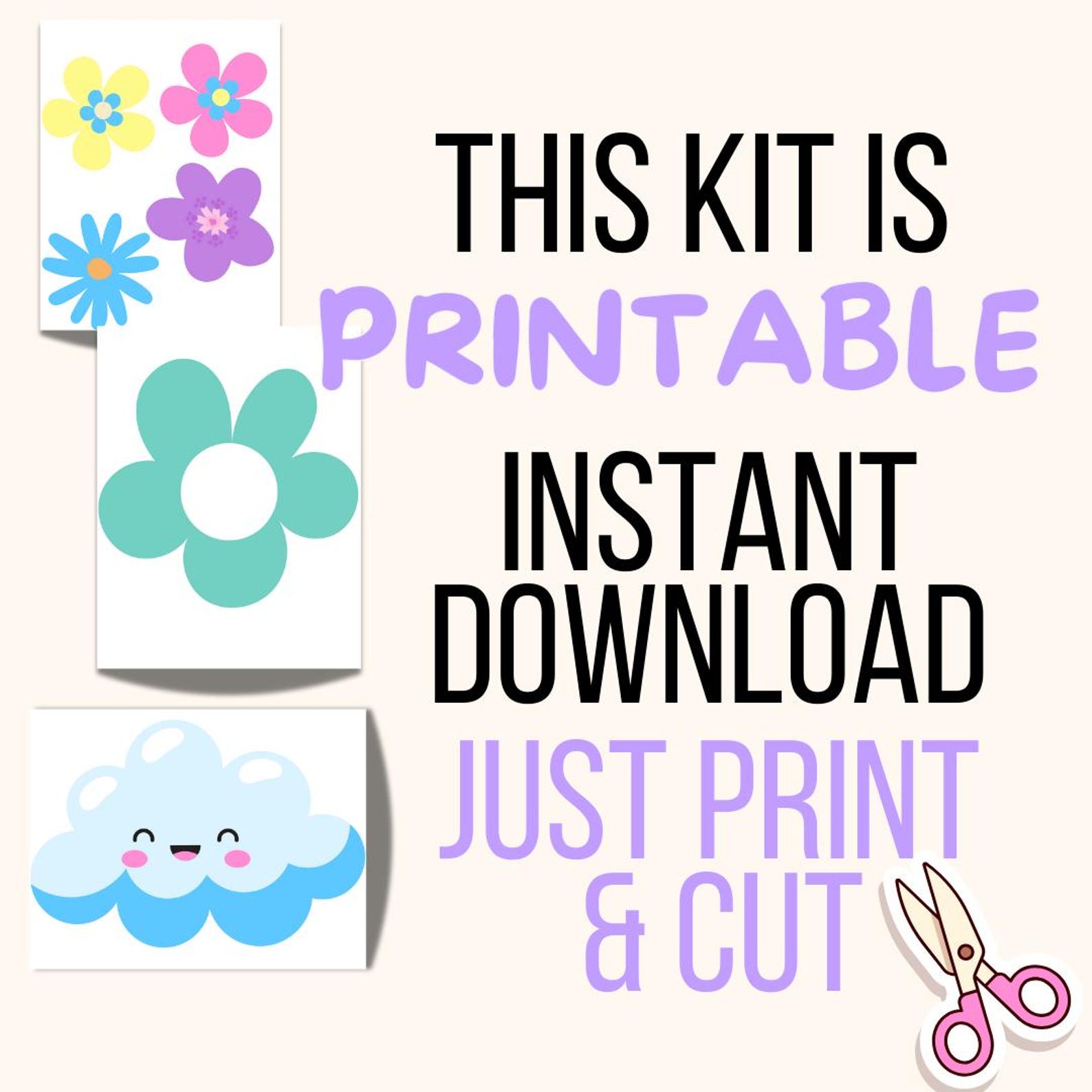 May Classroom Door Decor Kit Printable Spring Classroom Decor Cute ...