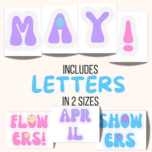May Classroom Door Decor Kit Printable Spring Classroom Decor Cute ...