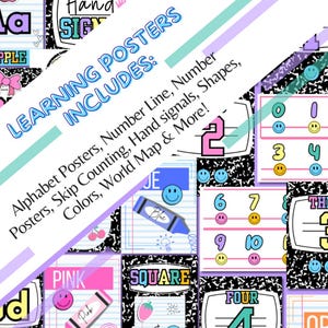 Classroom Decor Bundle Elementary Composition Notebook Classroom Theme ...