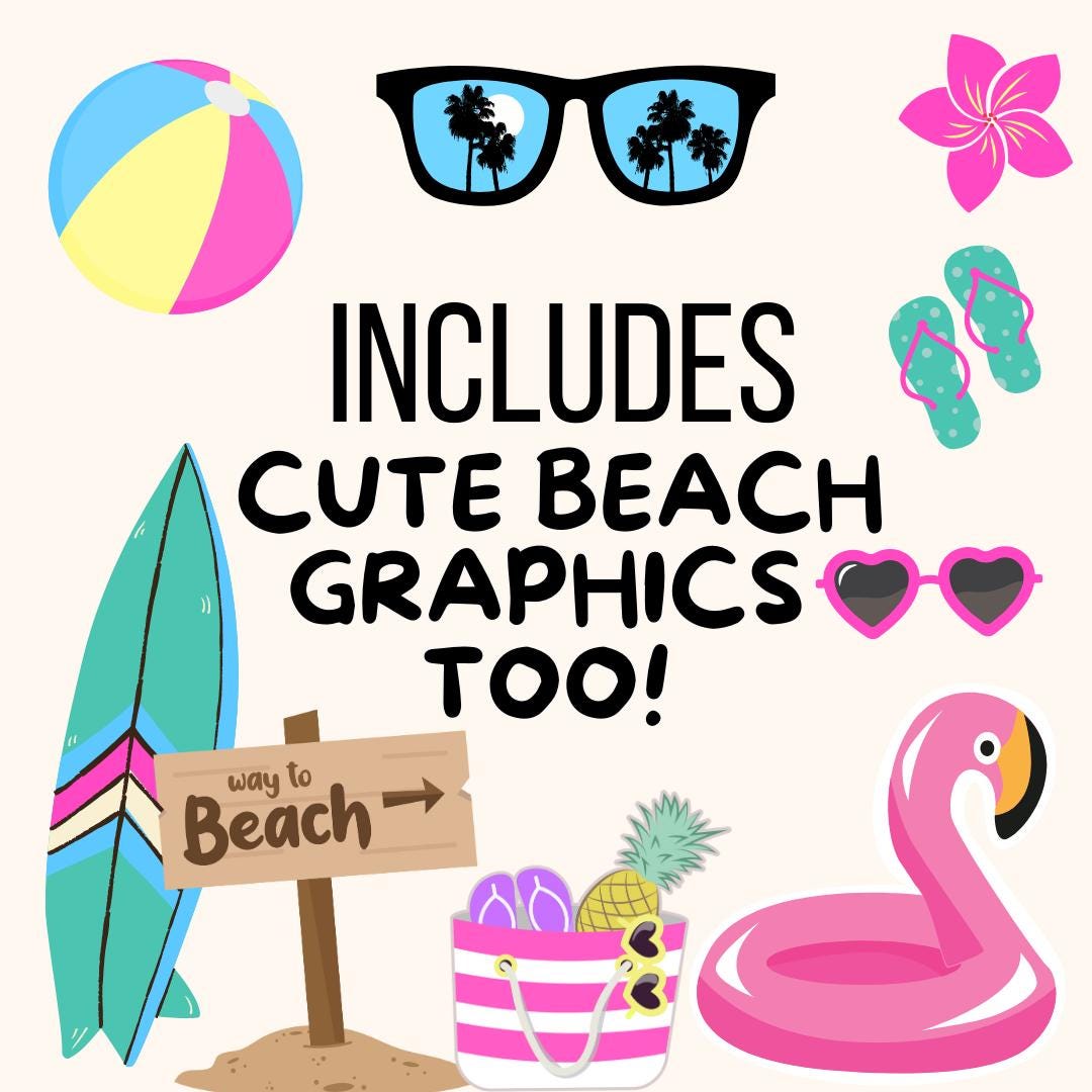 Summer Classroom Door Decor Kit Printable End of Year Classroom Decor ...