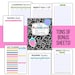 Undated Teacher Planner Printable Groovy Theme Teacher Composition ...