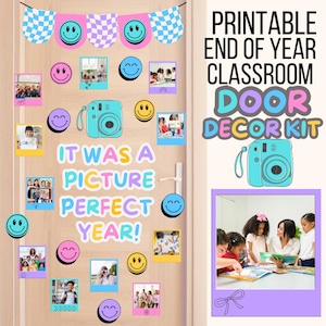 End of the Year Classroom Door Decor Kit Printable Summer Classroom ...