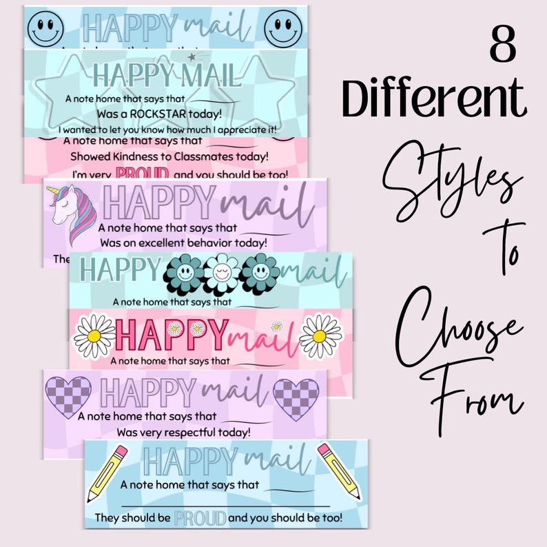 Student Rewards Printable Classroom Incentive Classroom Reward System ...