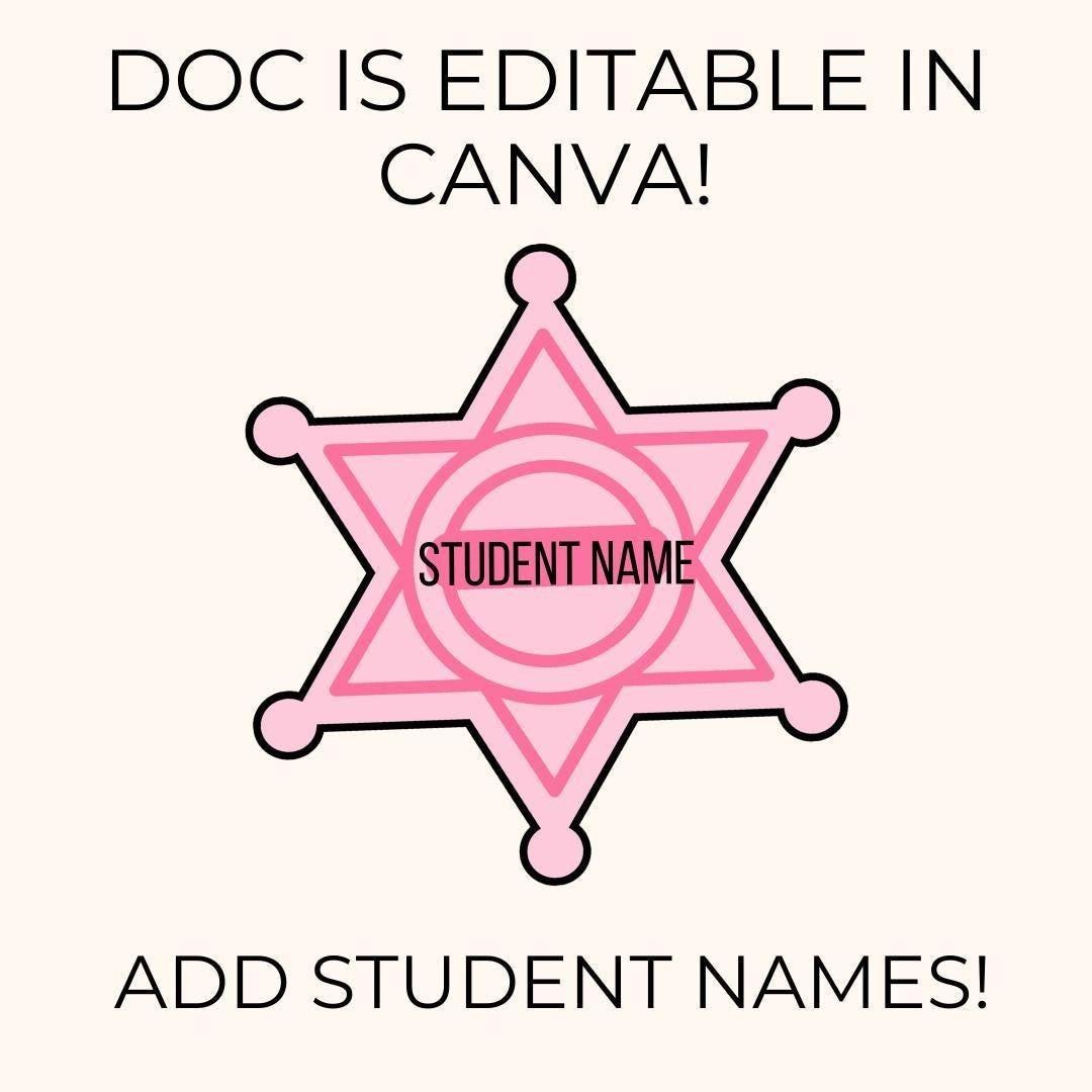 Retro Cowgirl Classroom Door Decor Kit: Western Theme Printable - Etsy