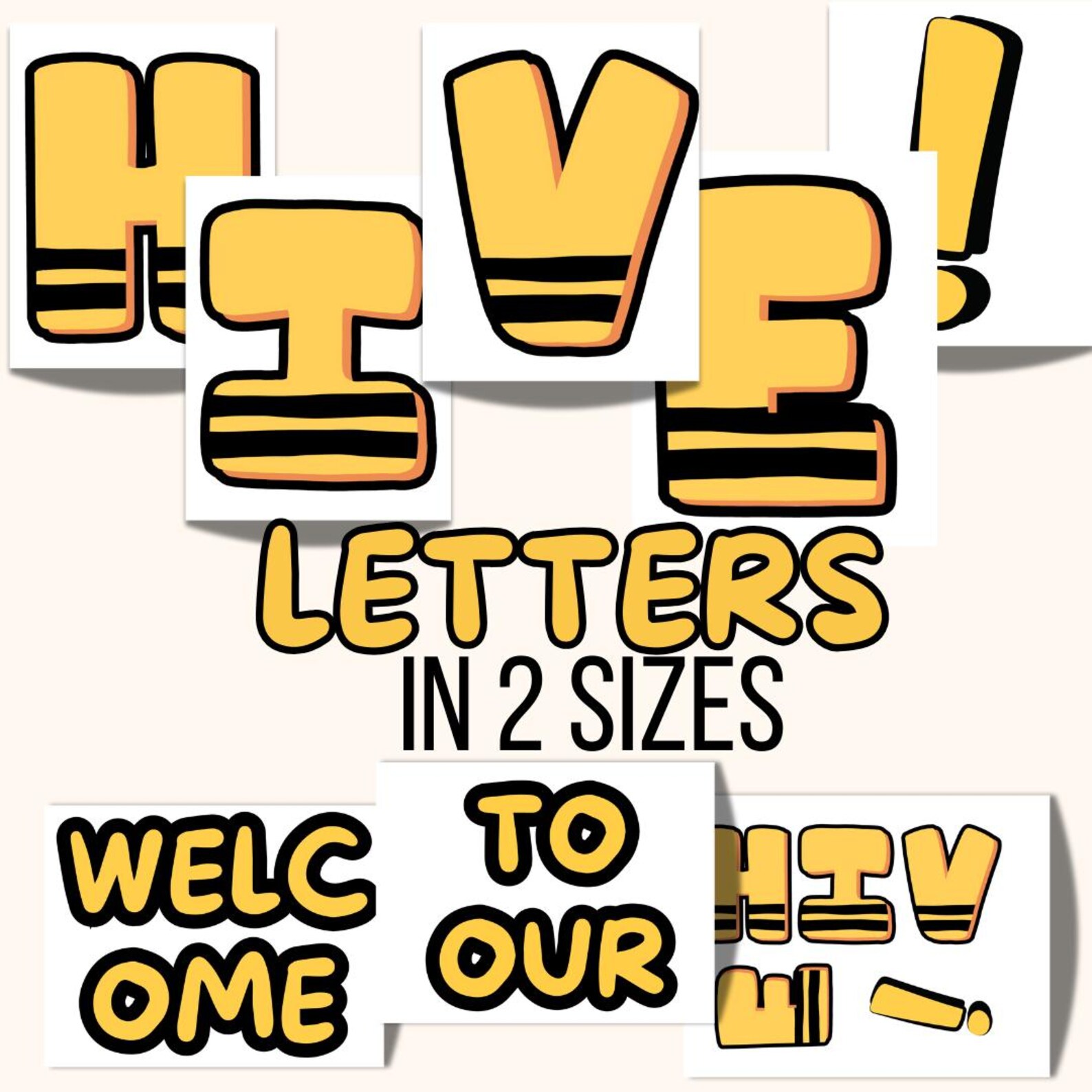 Back to School Classroom Door Decor Kit Printable Bee Classroom Decor ...