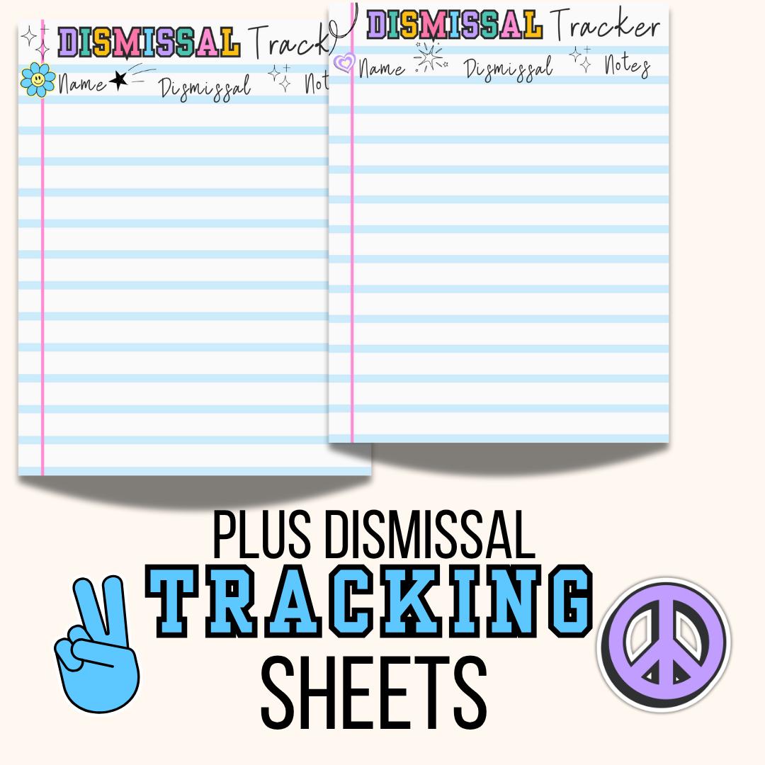 How We Go Home Classroom Posters: Editable Dismissal Chart (digital ...