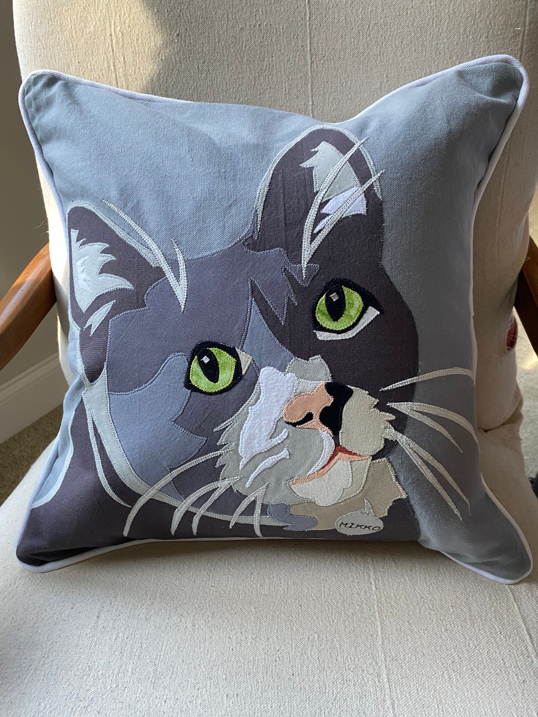 Custom Cat Pillows - Etsy